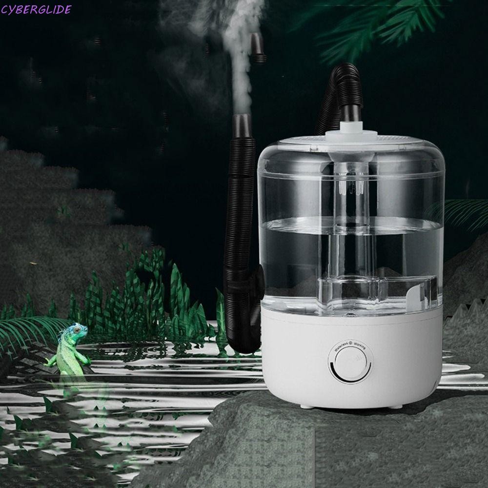 Cyberglide สัตว์เลื้อยคลาน Humidifier, Safe Double Tube Reptile Fogger ...