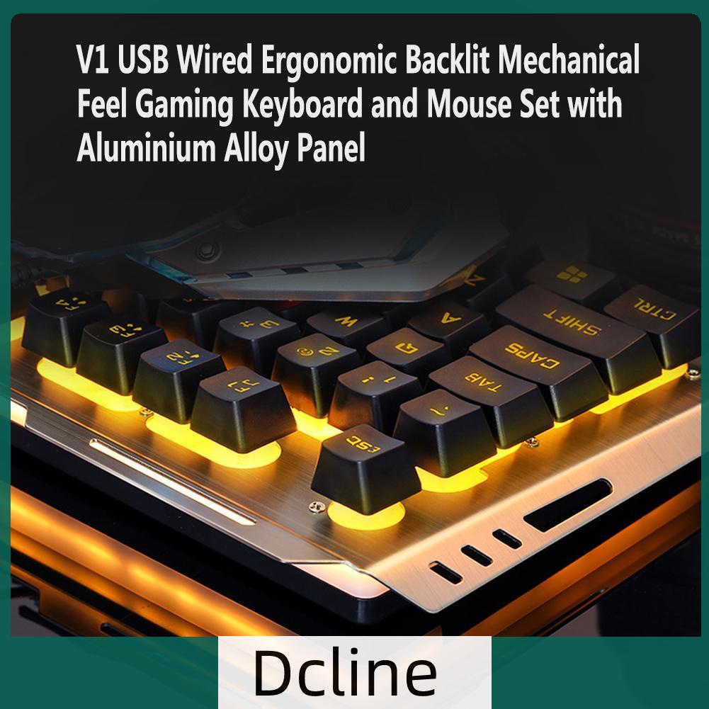 [Dcline.th] คีย์บอร์ดเล่นเกม แบบใช้สาย USB สําหรับคอมพิวเตอร์ แล็ปท็อป ...