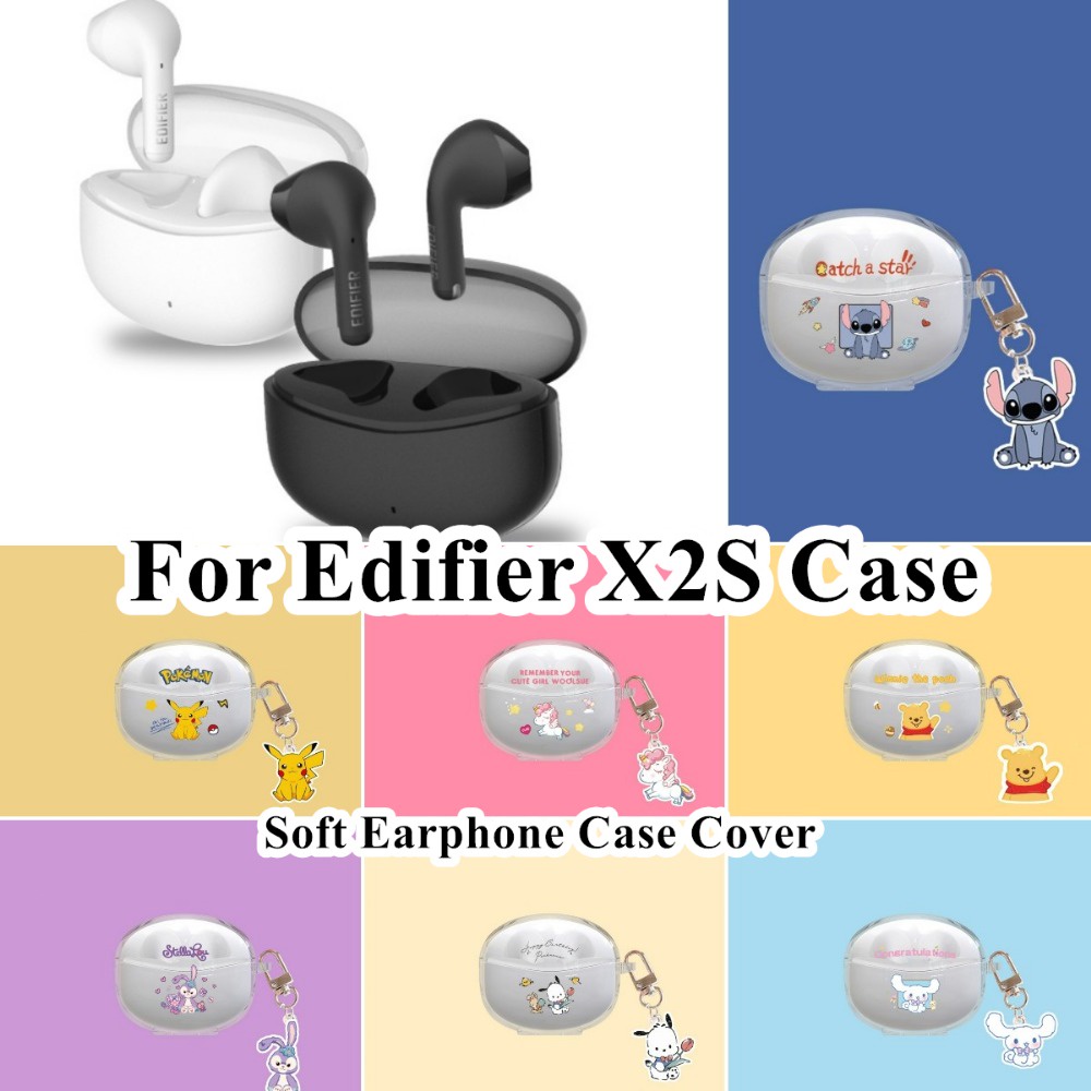 【Case Home】เคสหูฟัง แบบนิ่ม ลายการ์ตูน สําหรับ Edifier X2S Edifier X2S | Shopee Thailand