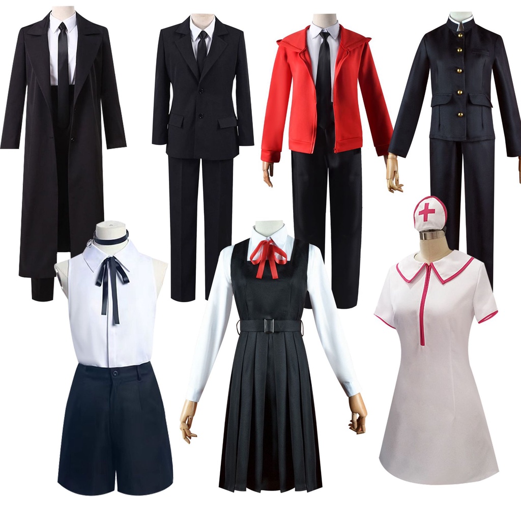 [In Stock fast hair] Chainsaw man cos three eagles facing maqima Devil ...