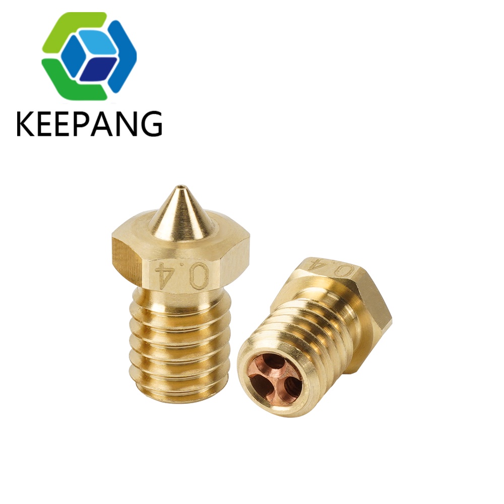 1pcs Clone CHT Nozzle E3D V6 Brass Copper Nozzles M6 High Flow Print ...