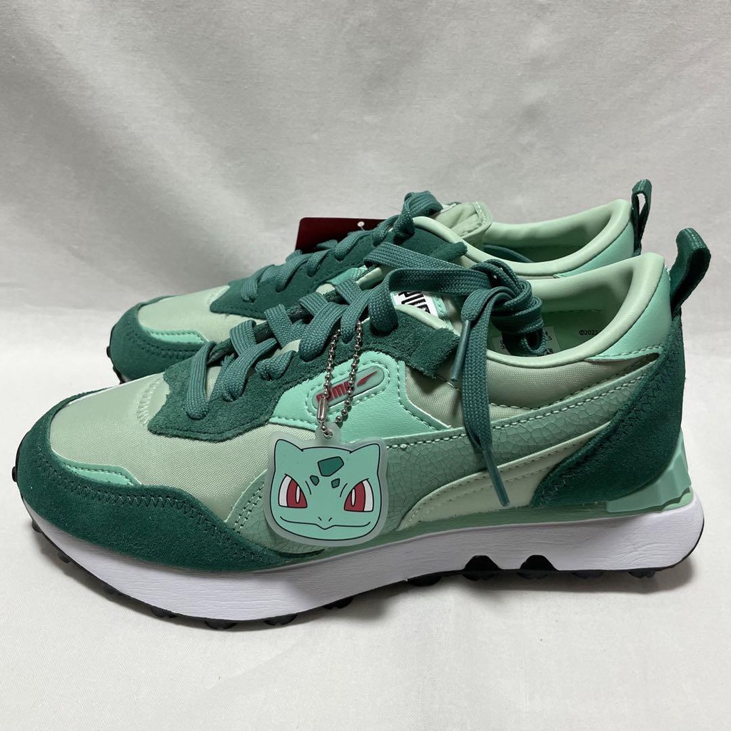 *Puma×Pokemon* Bulbasaur รองเท้าผ้าใบ [ญี่ปุ่น] | Shopee Thailand