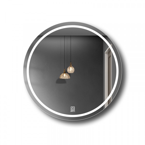 PP-Nice กระจกเงาแบบมีไฟLED ทรงกลม รุ่น LG003 ขนาด 80x80 ซม. | Shopee ...