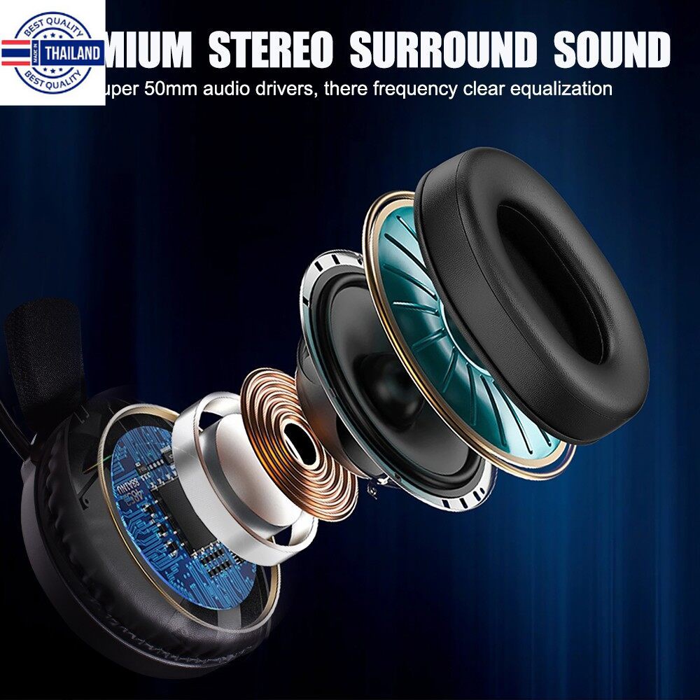 หูฟัง หูฟังเล่นเกมส์ หูฟังเกมมิ่งส์ Oker G225 PRO GAMING HEADSET Jack 3.5+USB รัประกัน 6 เดือน ...