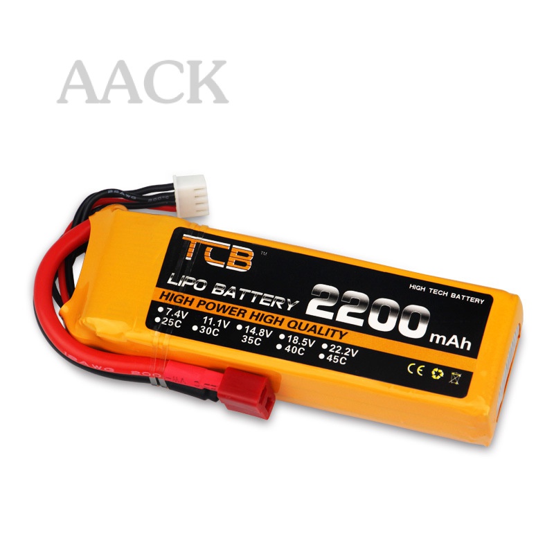 TCB Model Aircraft Lithium Battery 25C High Rate 2200 Mah2s3s4s11.1v ...