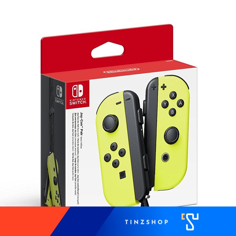 Nintendo Switch Joy-Con Controllers (Neon Yellow) | Shopee Thailand