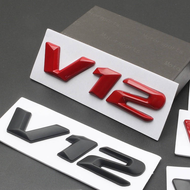 for New Mercedes-Benz Logo V8 V12 Fender Side Seam Label Displacement ...