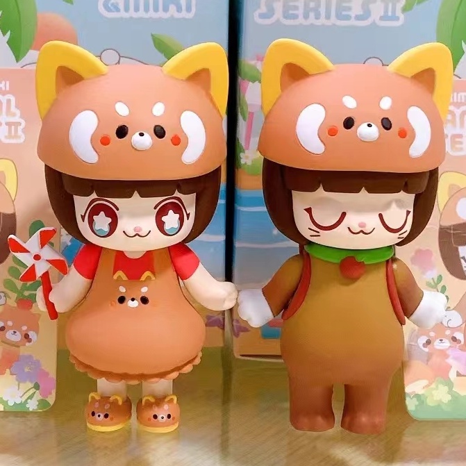 【ของแท้】กล่องเซอร์ไพรส์ ตุ๊กตาสัตว์ Kimmy&miki Animal 2 Series 52TOYS ...