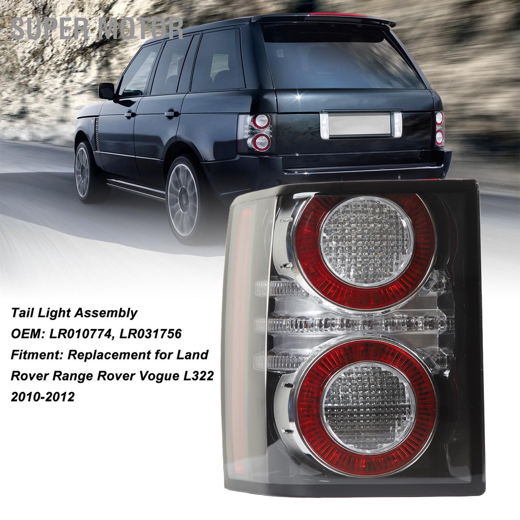 Super Motor ด้านหลังไฟท้ายไฟด้านซ้าย LR010773 สำหรับ Land Rover Range ...