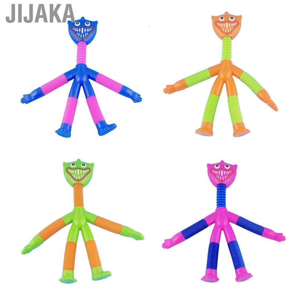 Jijaka Popping Tube Fidget Toy Relieve Pressure Stretchy Pipe Sensory ...