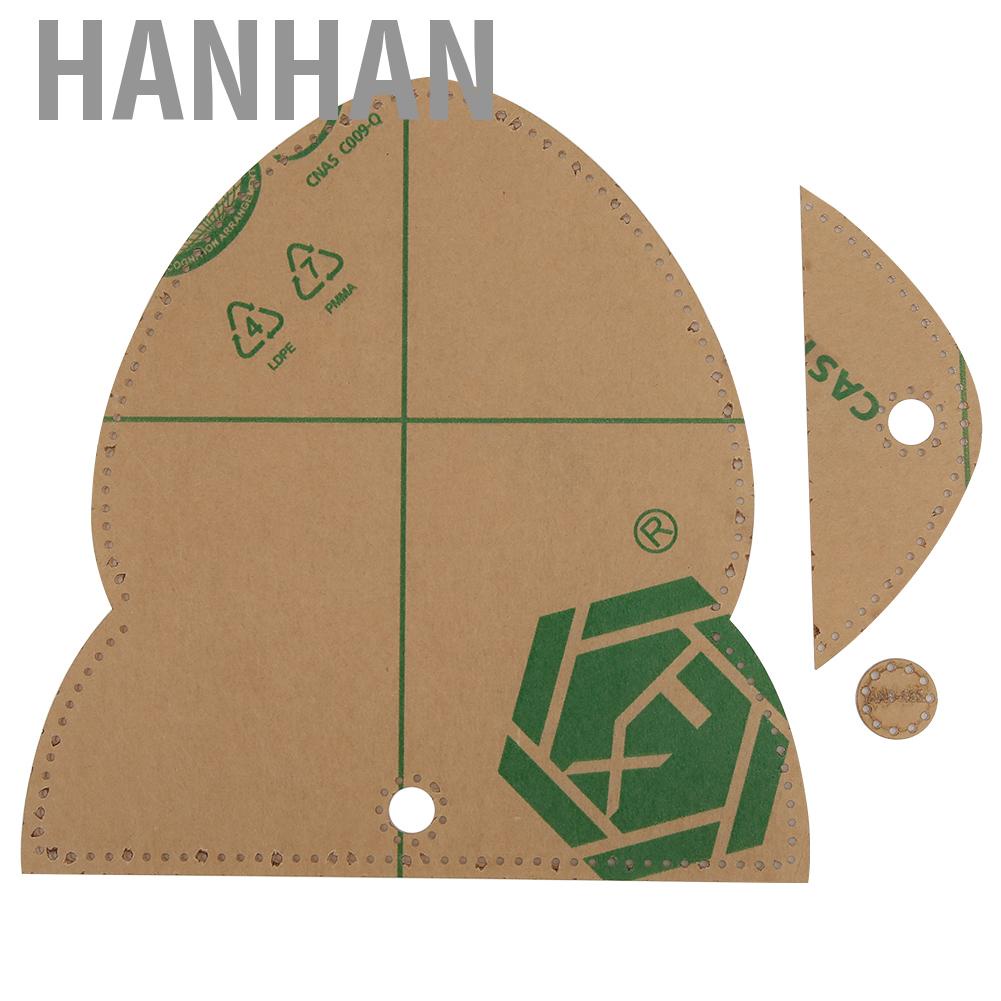 Hanhan Acrylic DIY Mouse Case Transparent Hand Made Leather Template ...