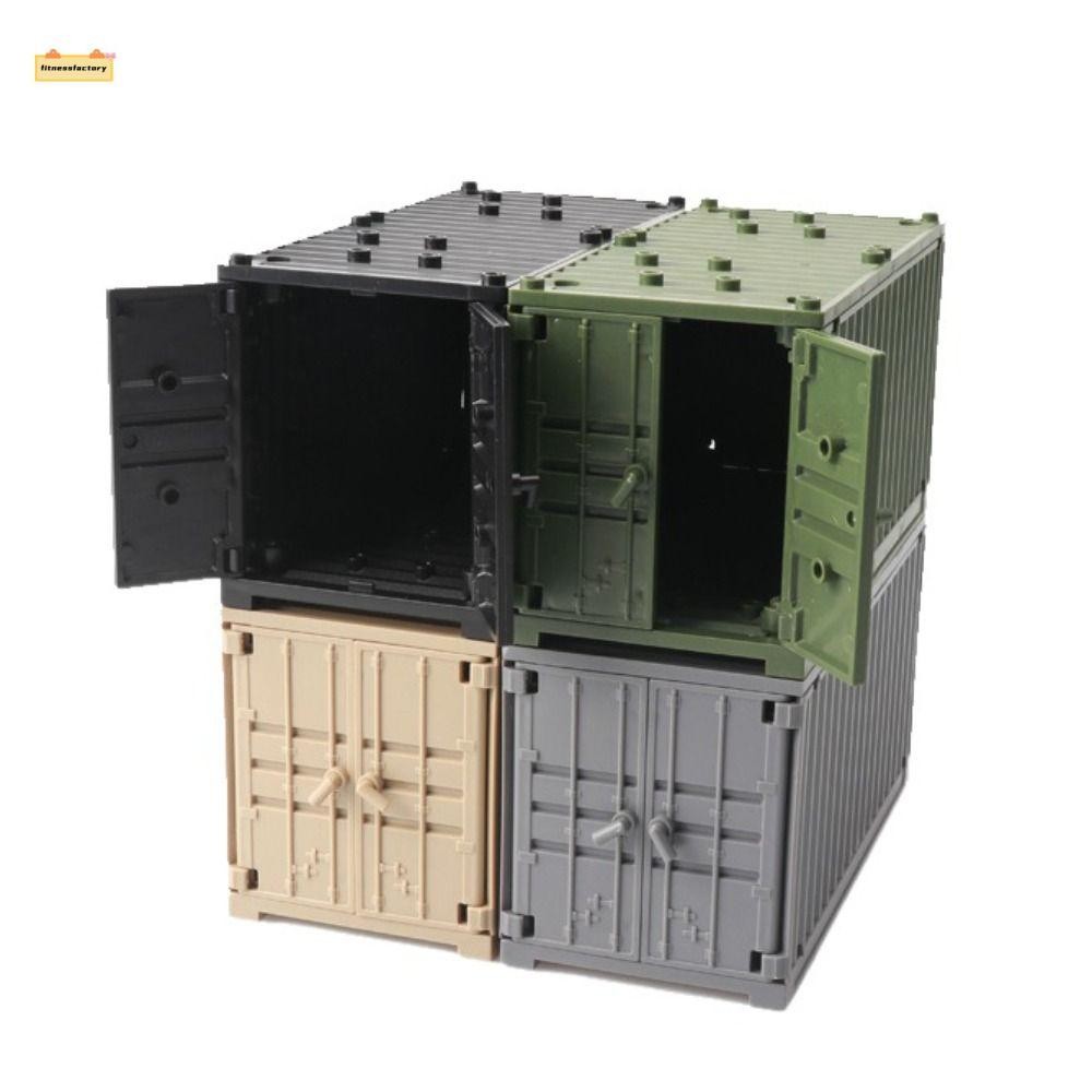 Fitnessfactory War Container Building Blocks, War Technical Base อิฐทาง ...