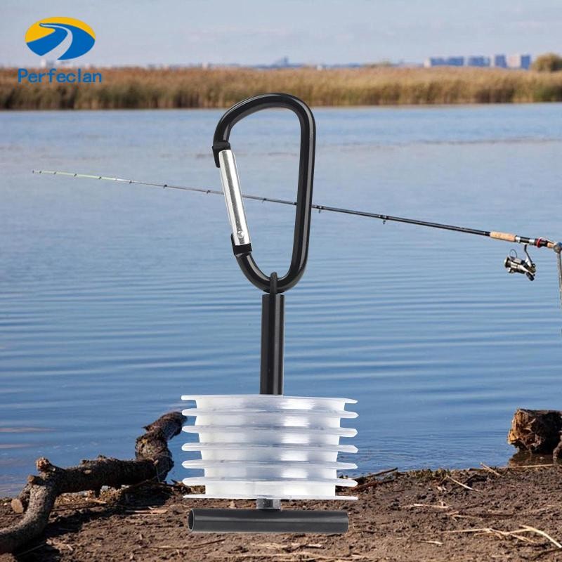 Perfeclan Fly Fishing Tippet Spool Holder Line Storage Tool Compact ...