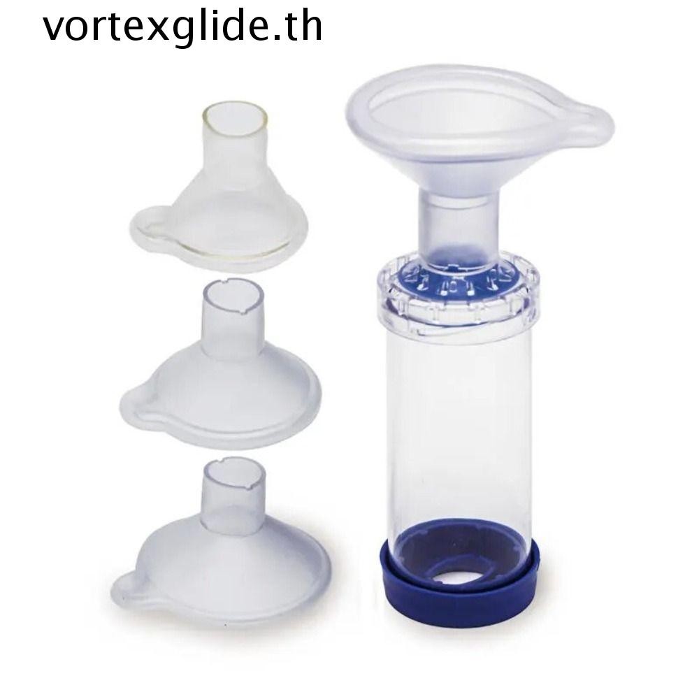 Vortexglide Aerosol Inhaler Spacer Chamber, ทนทานแบบพกพา Asthma Spacer ...