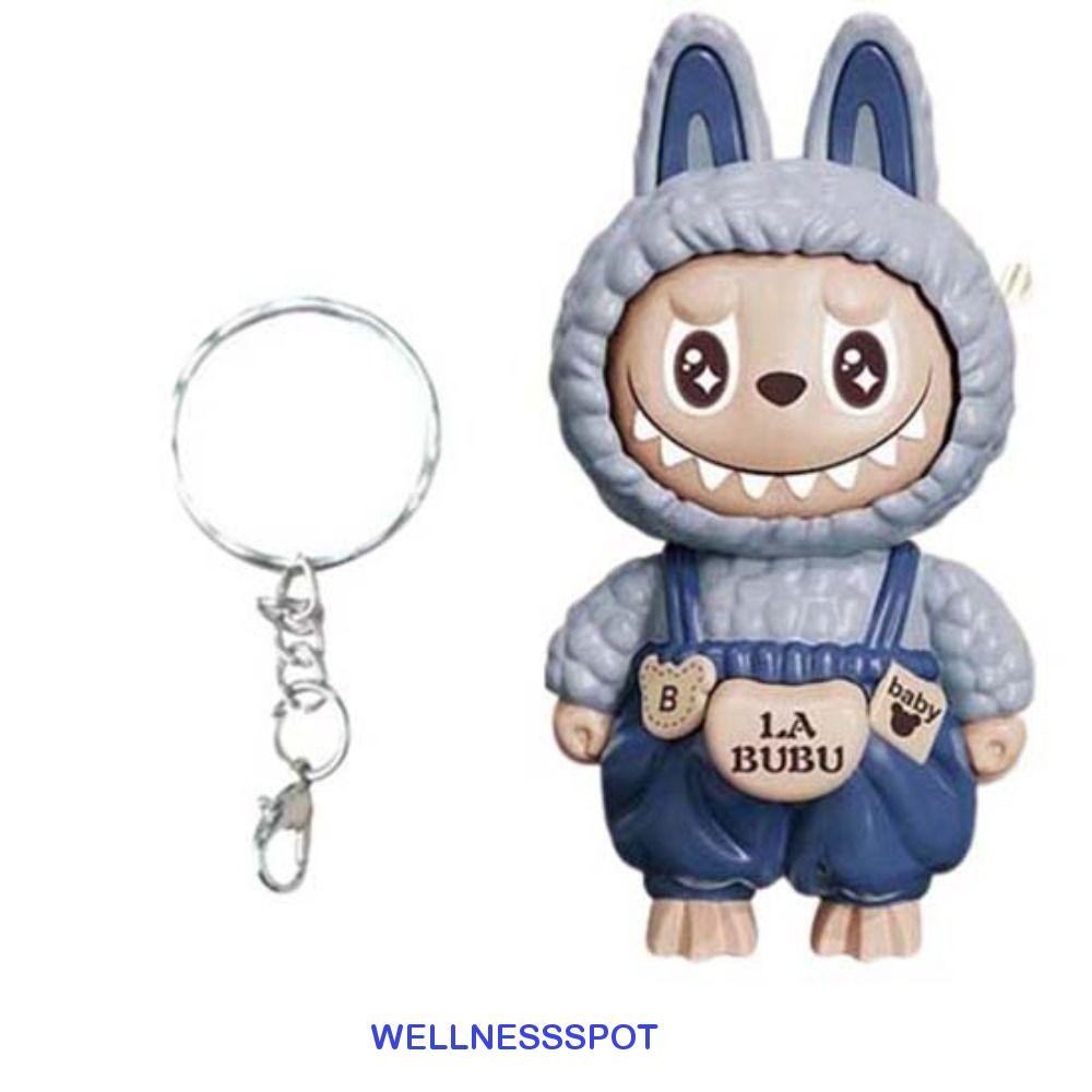 Wellnessspot Labubu Face Makeup Toy,พร้อมพวงกุญแจMini Labubu Face ...