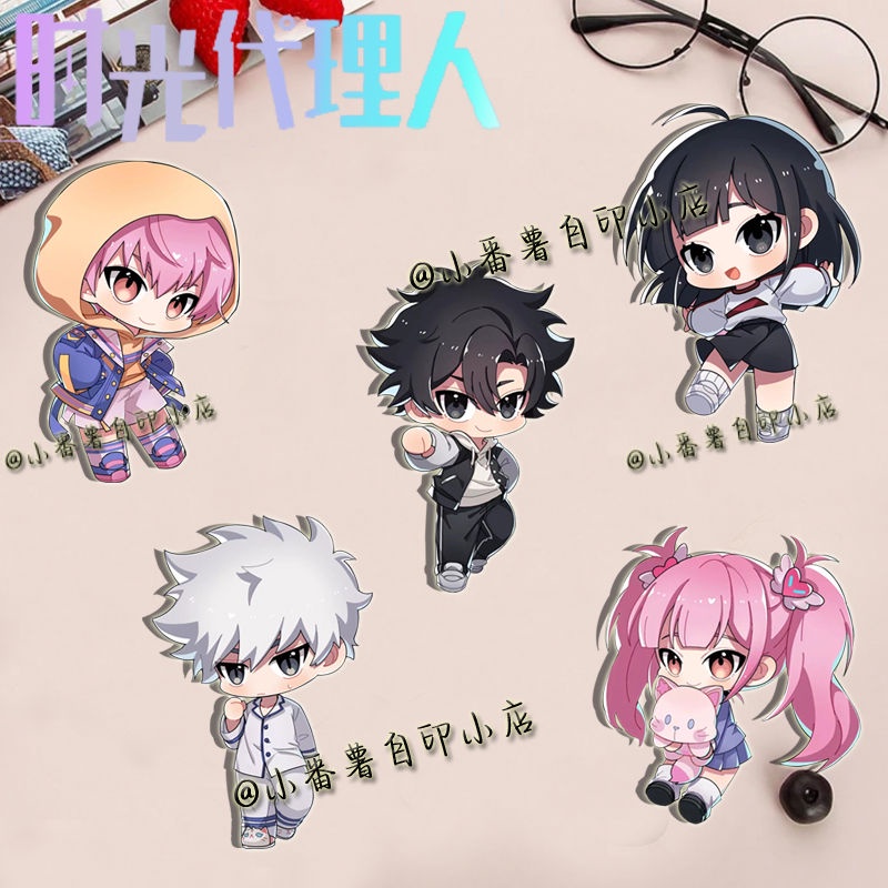 Link Click เข็มกลัดอะคริลิค เครื่องประดับแฟชั่น ลายอนิเมะ Li Tian Chen ...