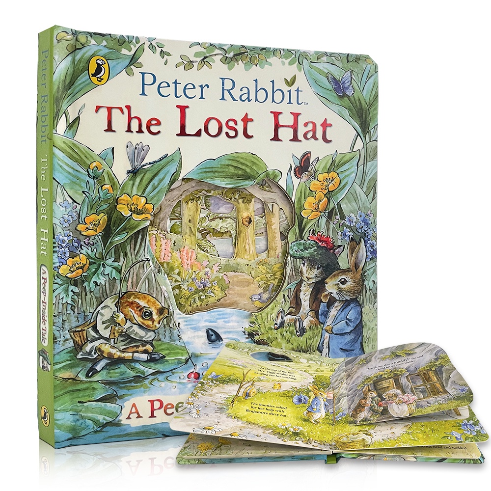 Peter Rabbit: The Lost Hat A Peep-Inside Tale | Shopee Thailand