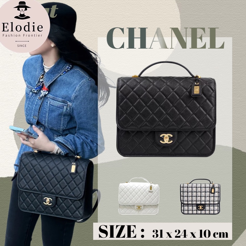 ชาแนล แท้ Chanel 22K backpackผู้หญิง กระเป๋าเป้สะพายหลัง AS3662 ...
