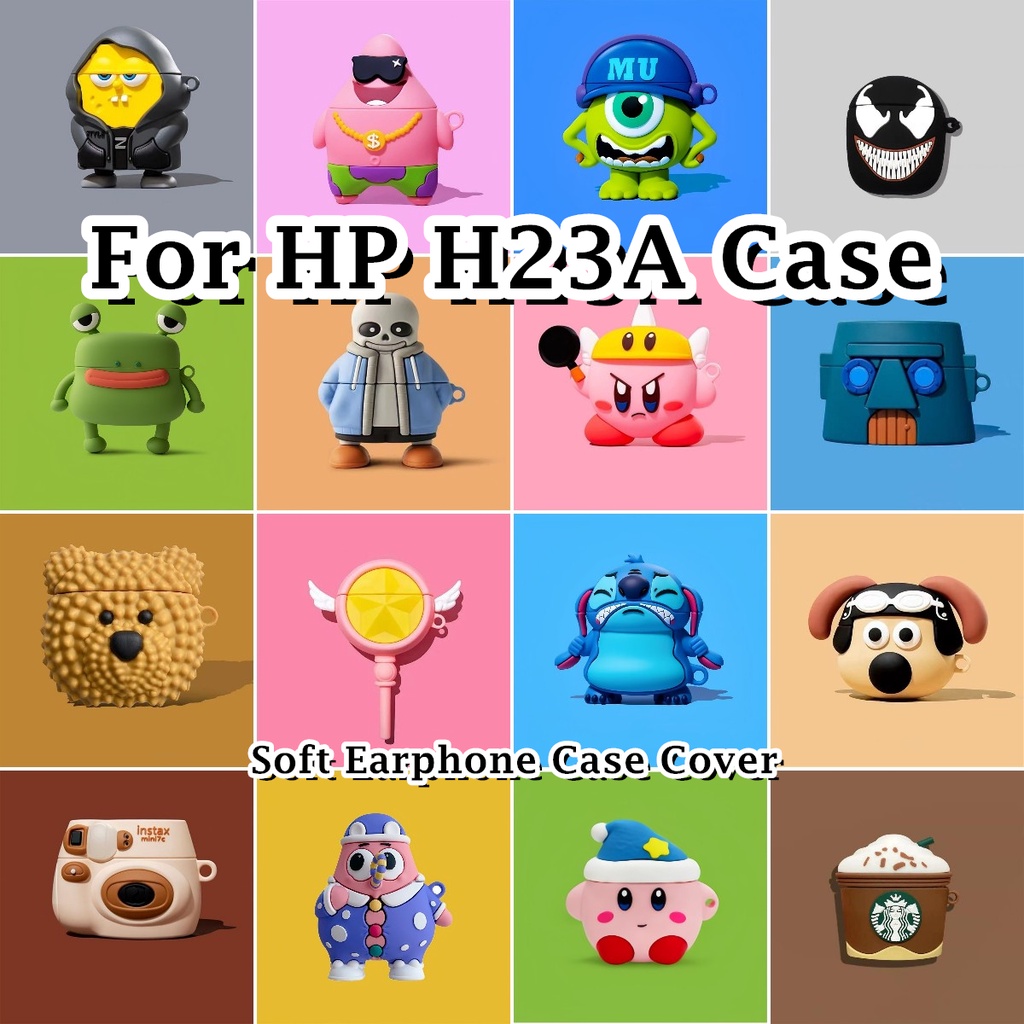 พร้อมส่ง! นําไปใช้กับ HP H23A เคส Case เคสหูฟัง ซีรีส์การ์ตูนต่อต้านฤดูใบไม้ร่วง ซิลิโคนนุ่ม เคส ...