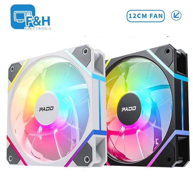 Prism 120mm Fan PC Cooling Fan Case Fan ARGB Fan5V3 PIN+ PWM 4PIN ...
