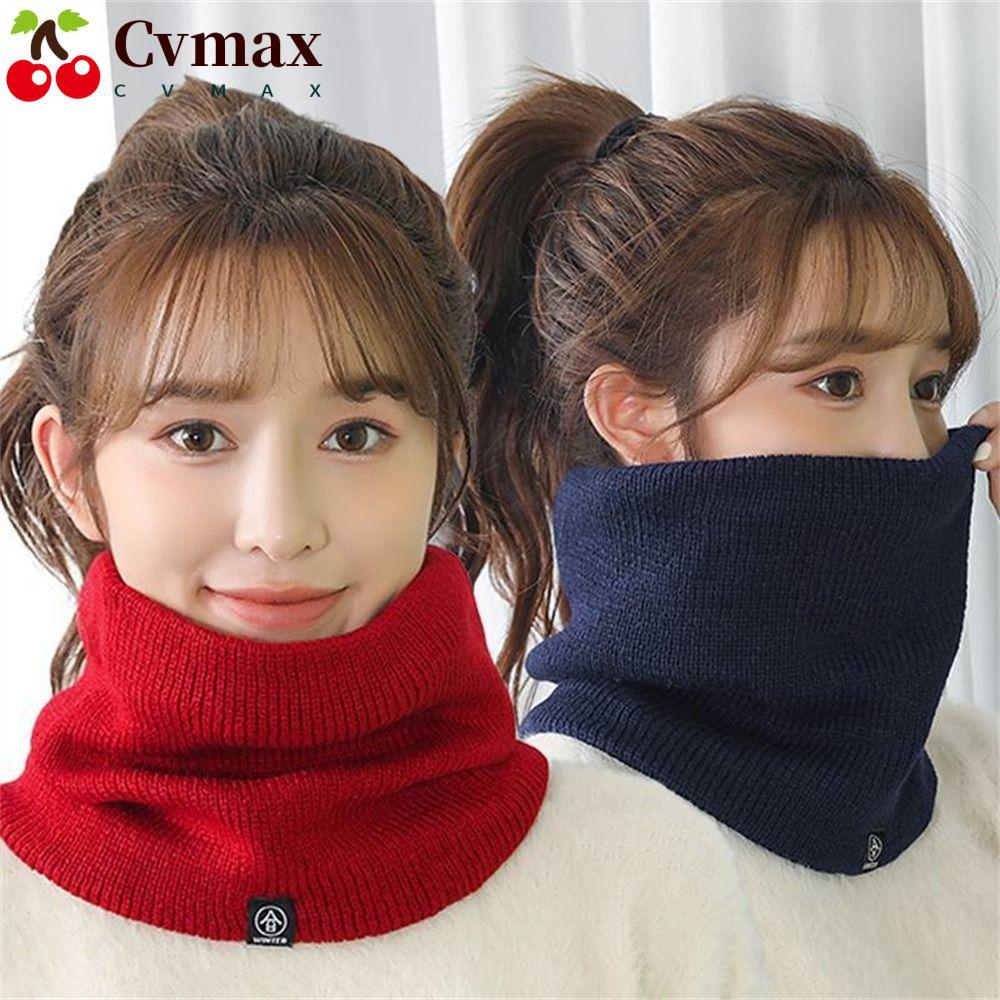 Cvmax ปลอกคอ ผ้ากํามะหยี่ขนนิ่ม หนา ให้ความอบอุ่น กันลม กันความหนาว สีพื้น สําหรับขี่จักรยาน ...