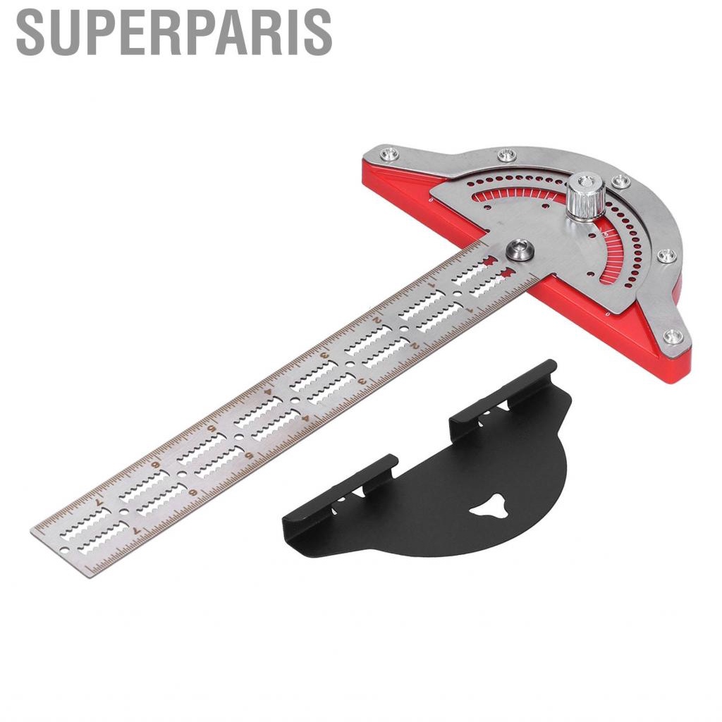 Superparis Woodworkers Rule Carpenter s Edge Ruler Precise Clear Scale ...