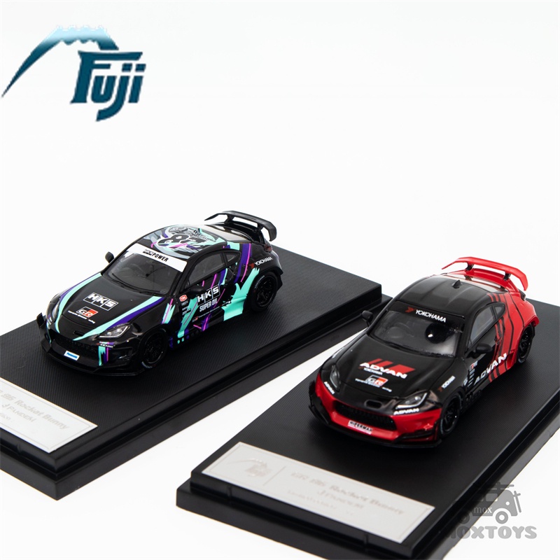 โมเดลรถยนต์ Fuji 1:64 Pandem Rocket Bunny GR86 2nd Gen Advan HKS ...