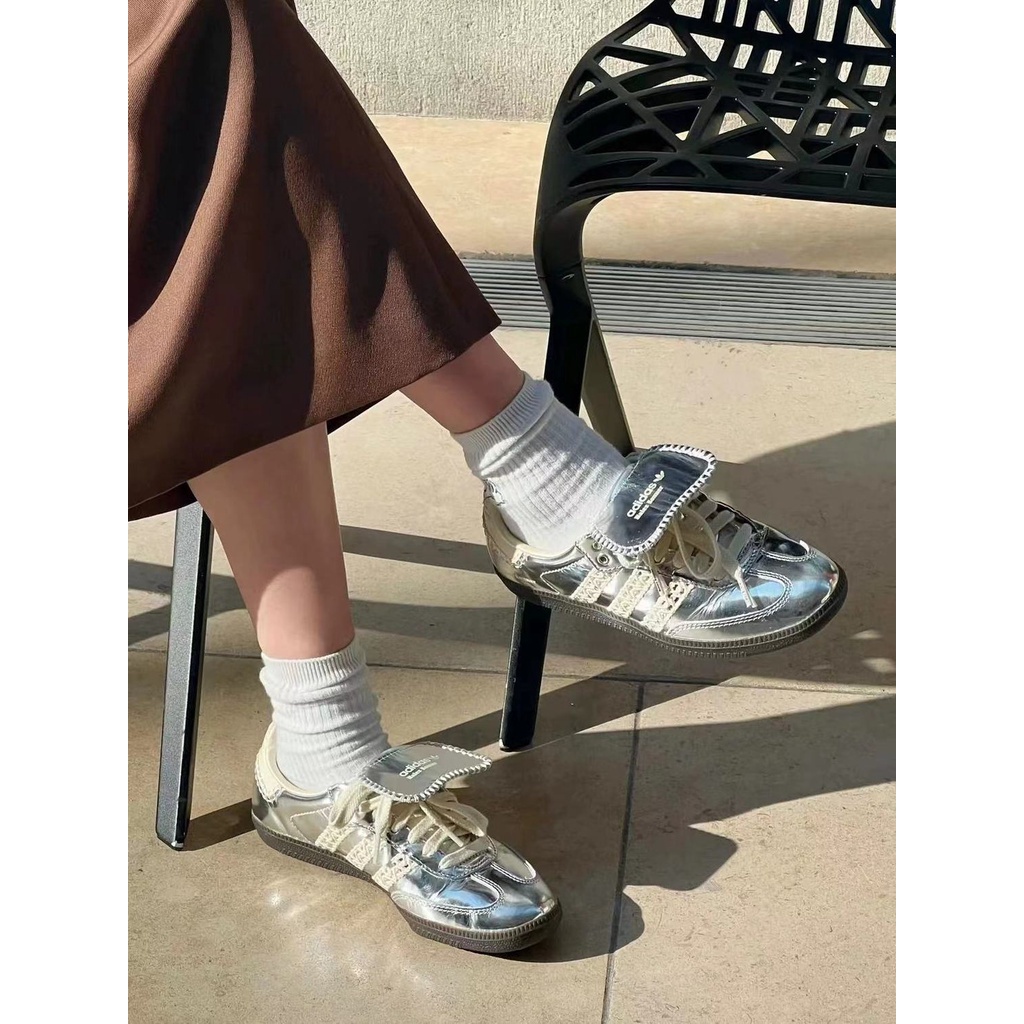 adidas ลดล้างสต๊อก ADIDAS Samba Liquid Silver Wales Bonner Heavy Duty ...