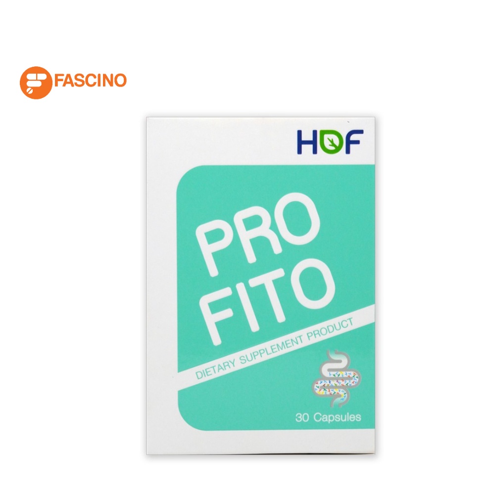 HOF Profito ผลิตภัณฑ์เสริมอาหารโพรไบโอติก (30 แคปซูล) | Shopee Thailand