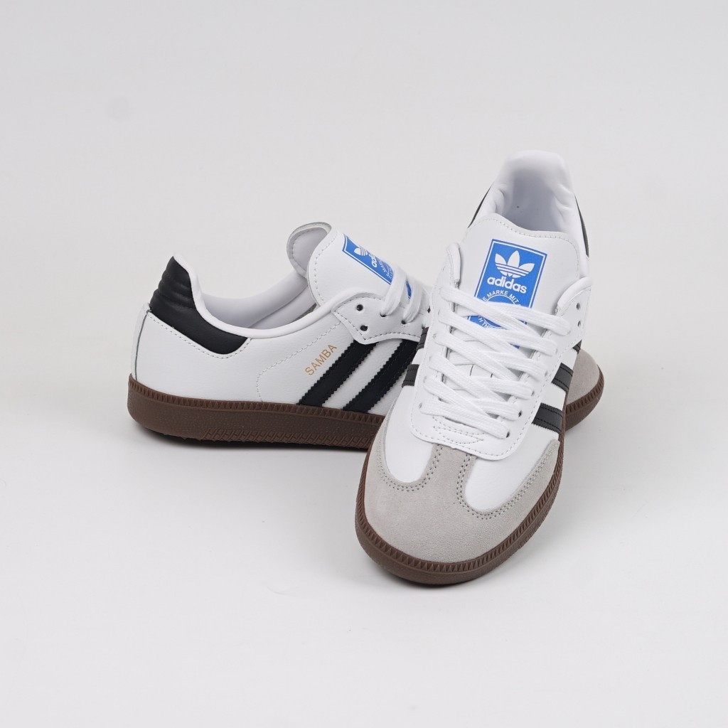 (SRP) Sepatu Adidas Samba Og White Gum - รองเท้าผ้าใบ Sepatu Pria เป็น ...