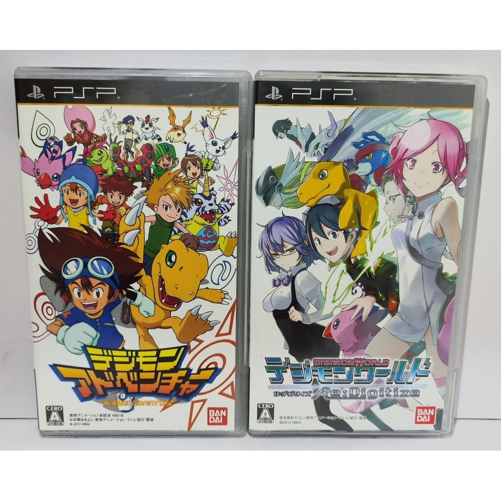 แผ่นแท้ 📀 PSP Series Digimon | มือ2 สภาพไปทางดี | Zone Japan ...