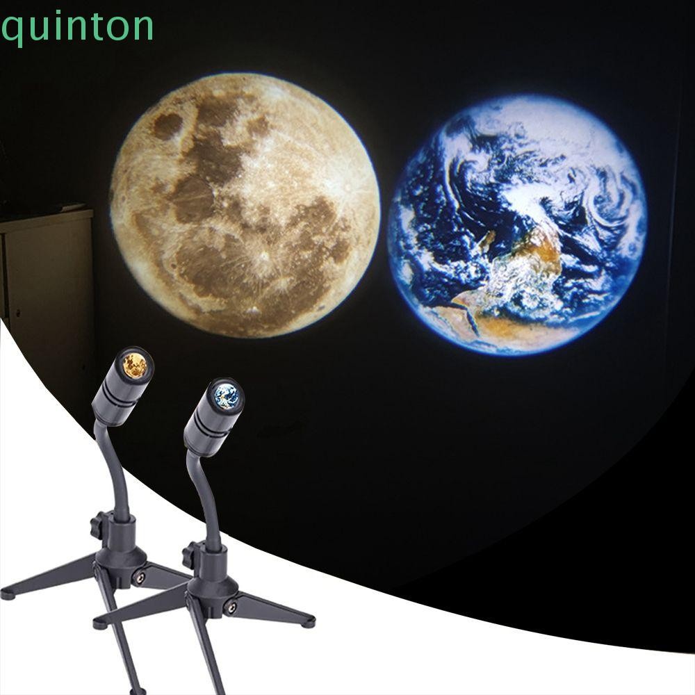 Quinton Projector Wall Decor 360° ของขวัญคริสต์มาสหมุนได้โคมไฟตั้งโต๊ะท้องฟ้าดาวเคราะห์ดวงจันทร์ ...