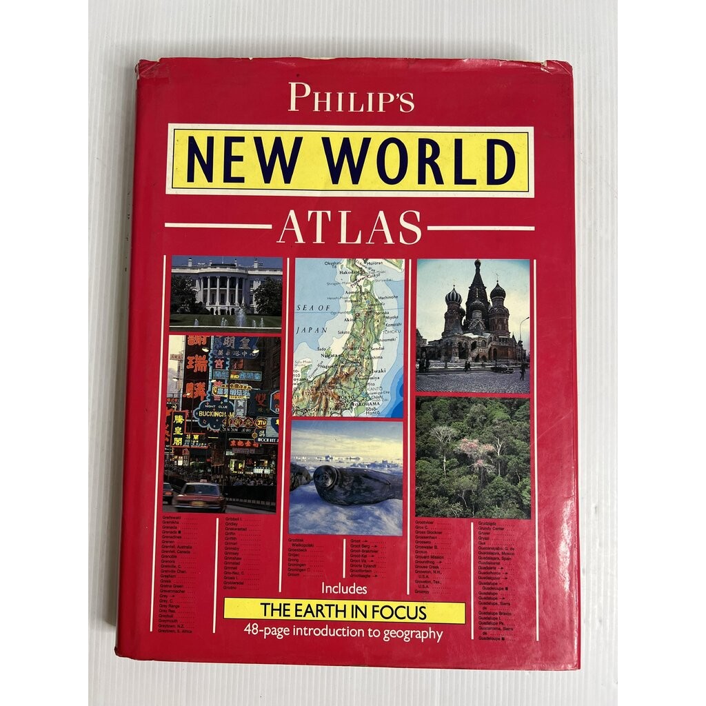 Philip's New World Atlas n/a September 21, 1989 70-80% Hardcover ...