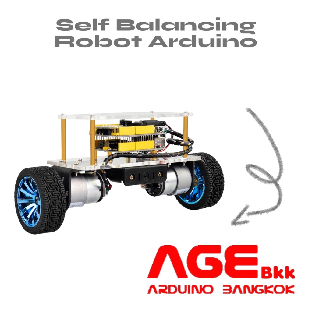 Self-Balancing Robot Kit (ยังไม่ประกอบ เป็นชุดพัฒนาและเรียนรู้ ...