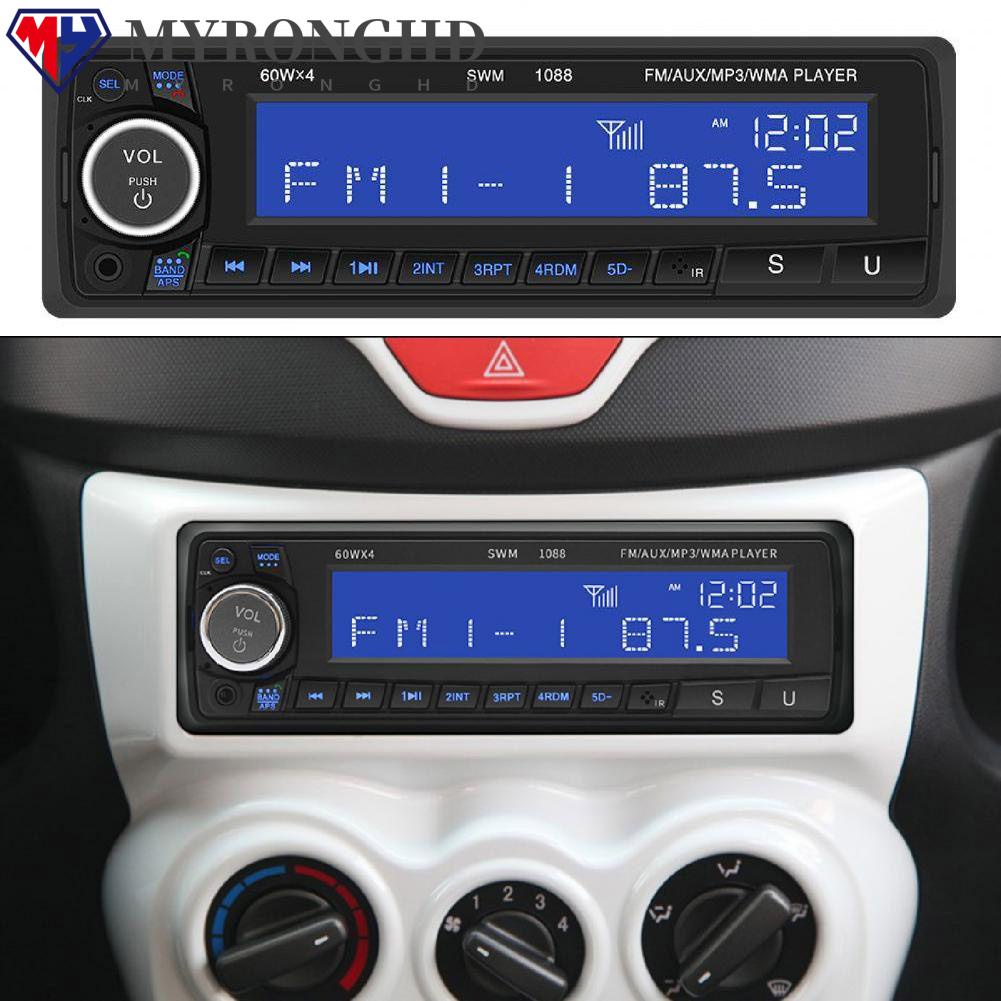 Myronghd เครื่องเล่น MP3 FM USB AUX แฮนด์ฟรี สําหรับรถยนต์ | Shopee ...