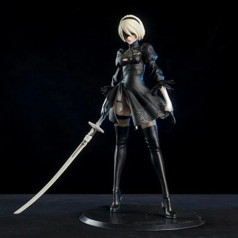 27cm Nier Automata 2B Anime Figure Yorha No.2 Type B Action Figures ...