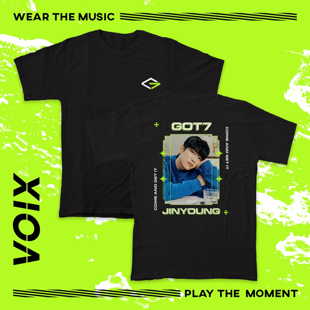 ผ้าฝ้ายแท้ เสื้อยืด ปุรงค์ บุกป๊อป GOT7 - JayB Mark Jackson Jinyoung ...