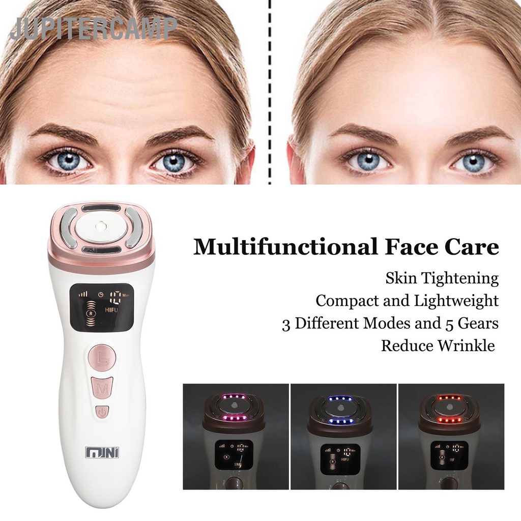 JUPITERCAMP 3 in 1 RF Face Beauty Machine MINI กระชับผิว HIFU ...