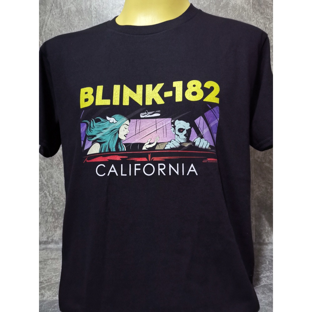 ความร้อน เสื้อวงนำเข้า Blink-182 California Travis Barker Transplants ...