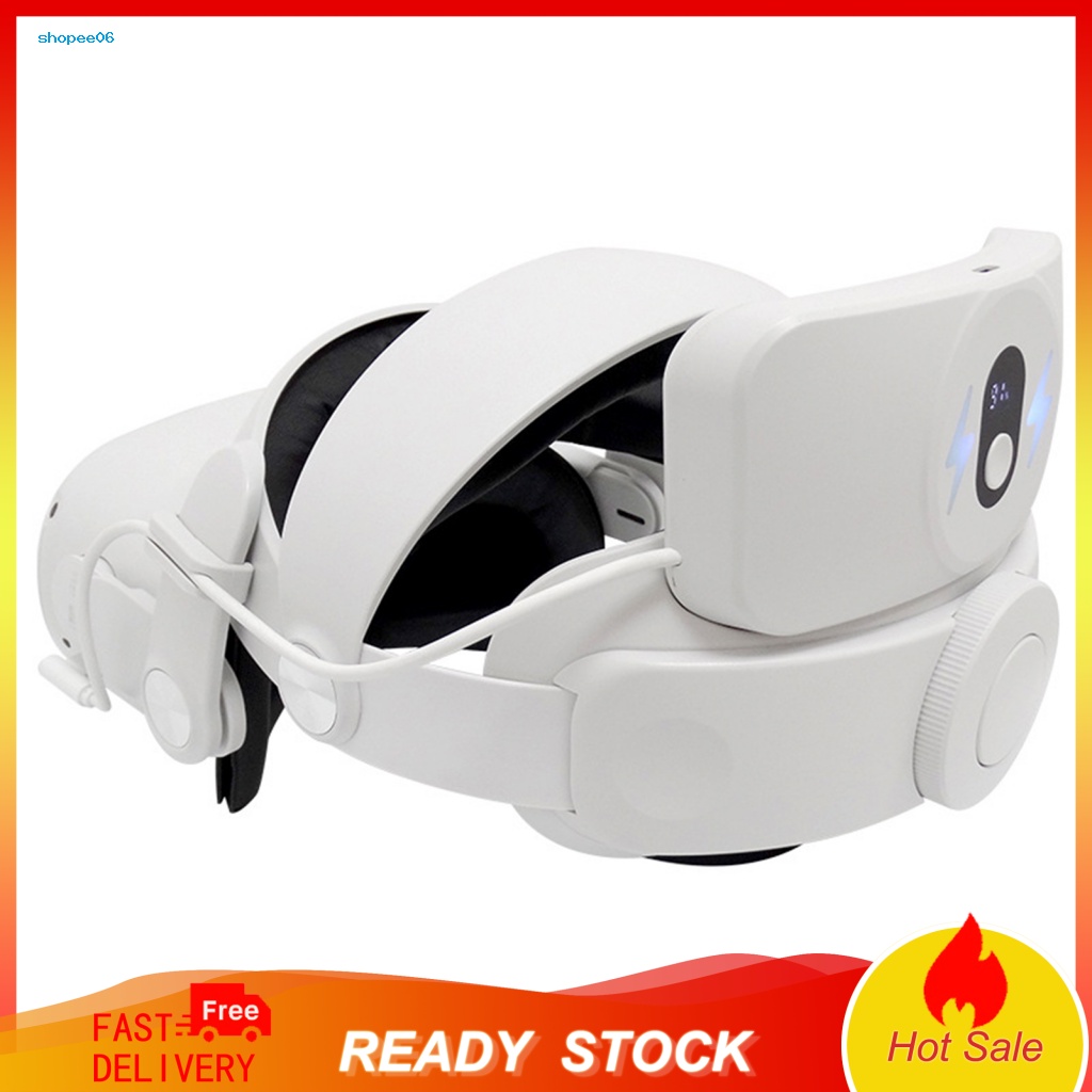 Setn VR สายคล้องหูฟัง แบบแม่เหล็ก 5300mAh ถอดออกได้ อุปกรณ์เสริม สําหรับ Oculus Quest2 | Shopee ...