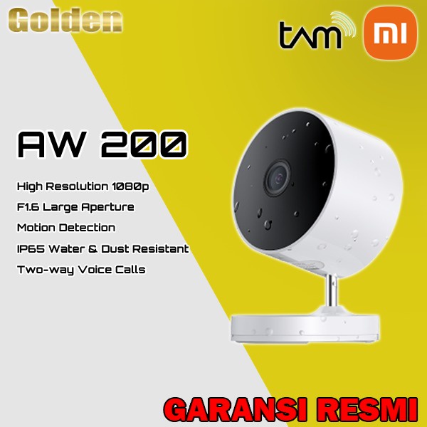 กล้อง Ip XIAOMI MI AW200 / AW 200 Ipcam Outdoor Cctv Wifi อย่างเป็น ...