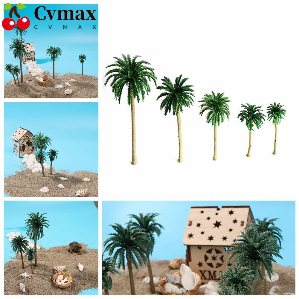 Cvmax โมเดลต้นมะพร้าวประดิษฐ์ พลาสติก 5 10 15 20 ชิ้น | Shopee Thailand