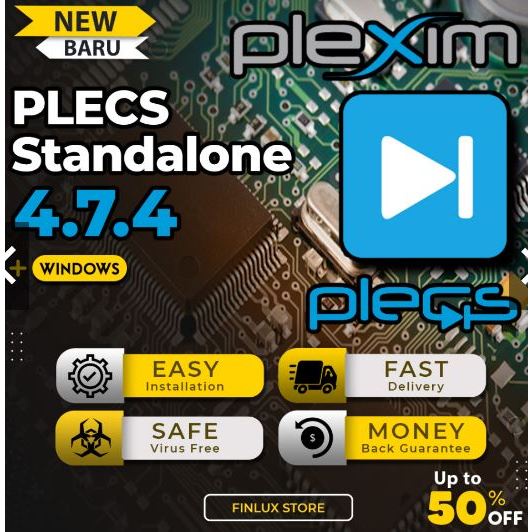 พร้อมส่ง Plexim PLECS Standalone v4.7.5 Latest 2023 Lifetime For ...