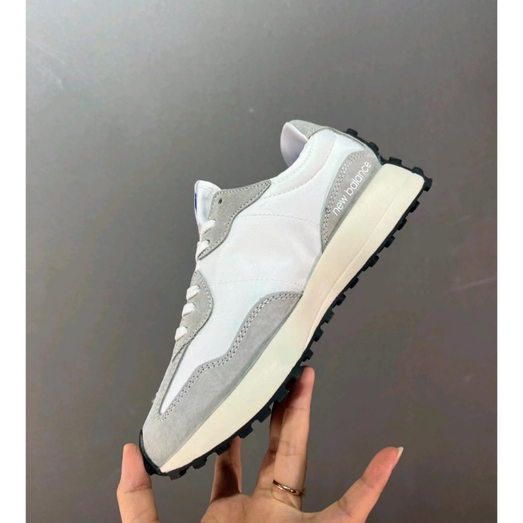New Balance 327 NB 327 วิ่งย้อนยุคคลาสสิกตัดต่ำผ้าใบลำลองสำหรับผู้ชาย ...