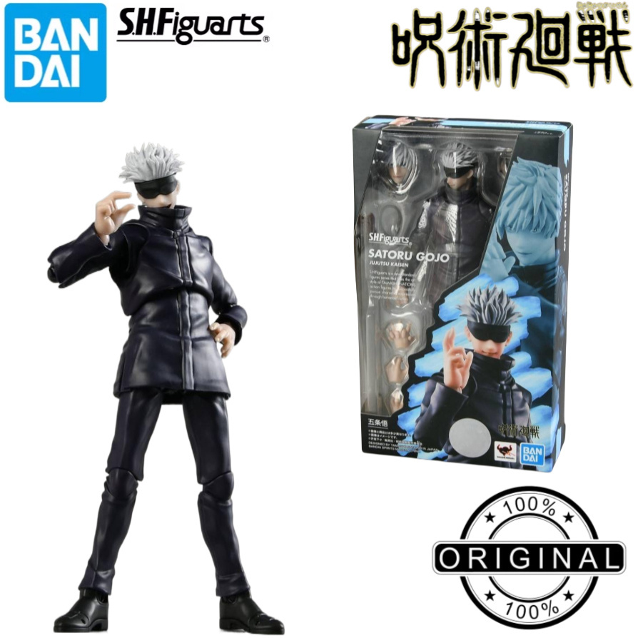 Bandai SHFigurarts SHF Satoru Gojo Jujutsu Kaisen Action Figure ...