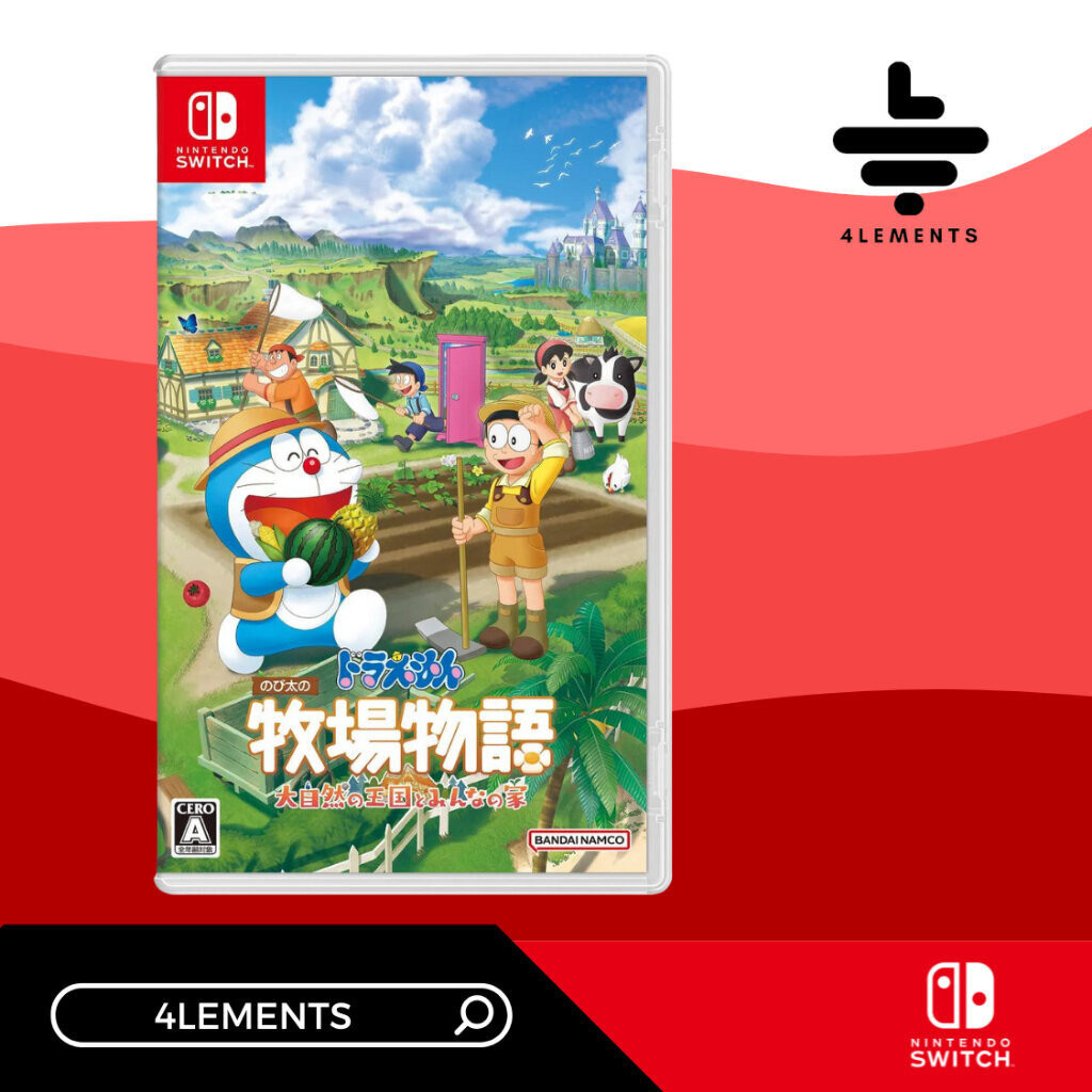 (พร้อมส่ง) SWITCH DORAEMON SOS FRIENDS OF THE GREAT KINGDOM (GAME) (ENG ...