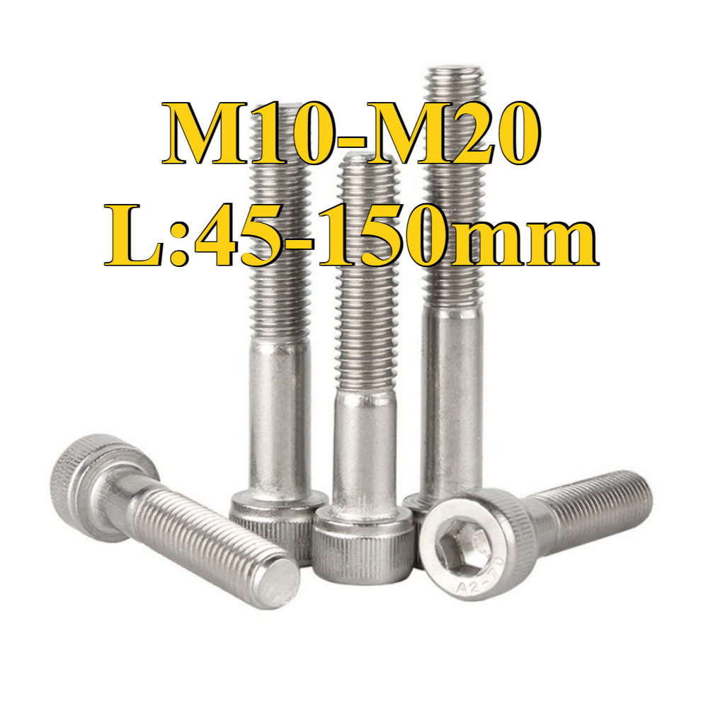 (เธรดครึ่ง) หัวจม สกรู เกลียวปล่อย สแตนเลส 304 / Hexagon socket cheese head self-tapping screws ...