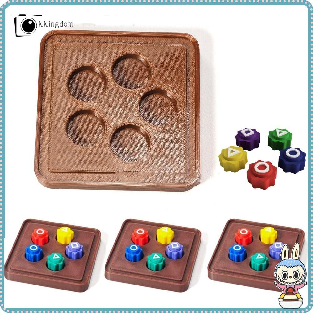 Kkingdom Gonggi Jack Stone Pebbles ถาด, ฐานการพิมพ์เกมเล่นแบบดั้งเดิม ...