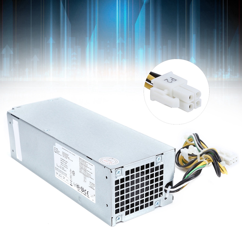PC Mall.zr 6Pin+4Pin Desktop Power Supply 240W Fit for Dell Vostro 3667 ...