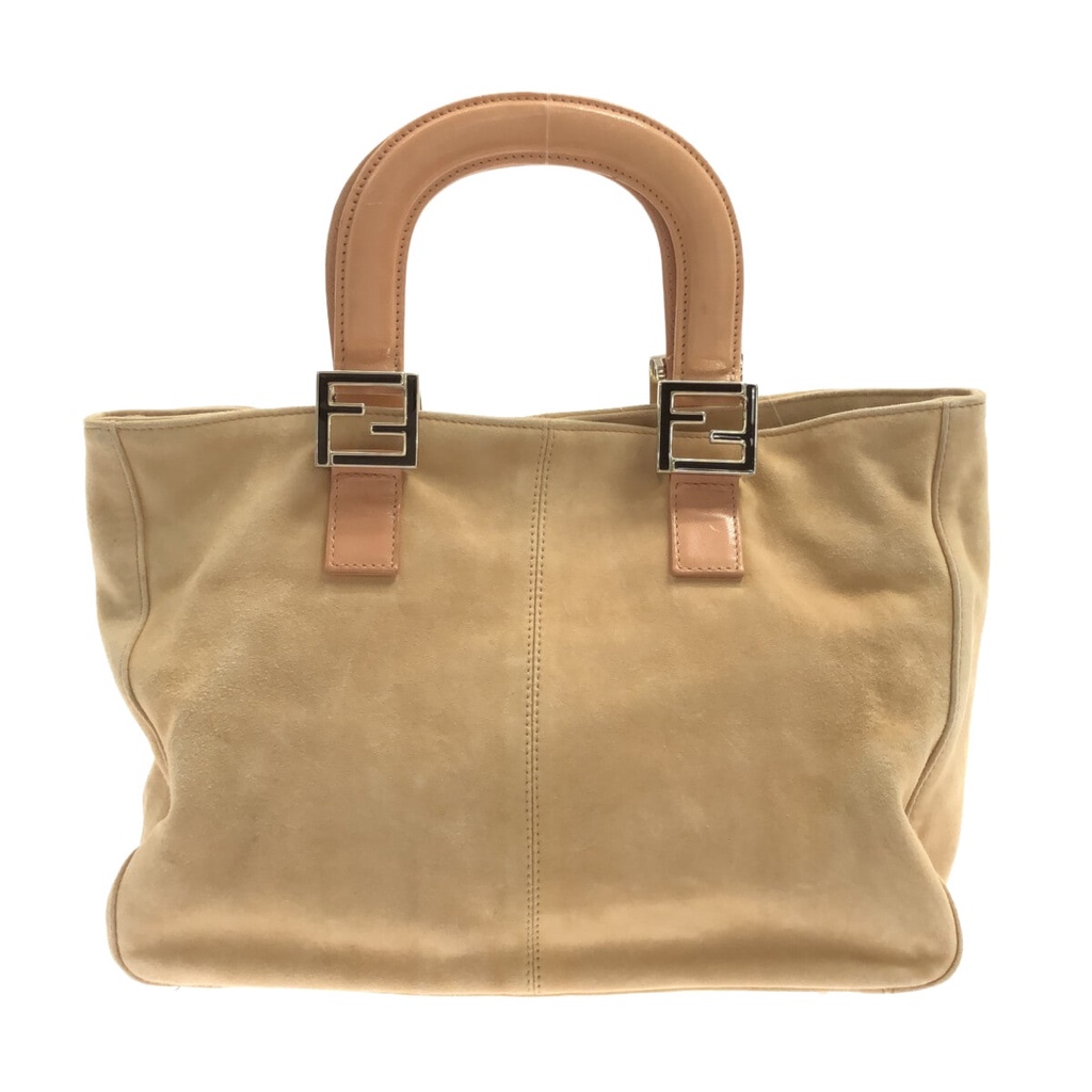 สินค้ามือสอง FENDI Tote bag beige | Shopee Thailand